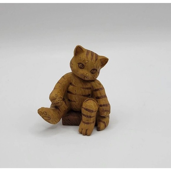 Enesco | Accents | Vtg 998 Calico Kittens Orange Tabby Cat Kitty Kitten ...